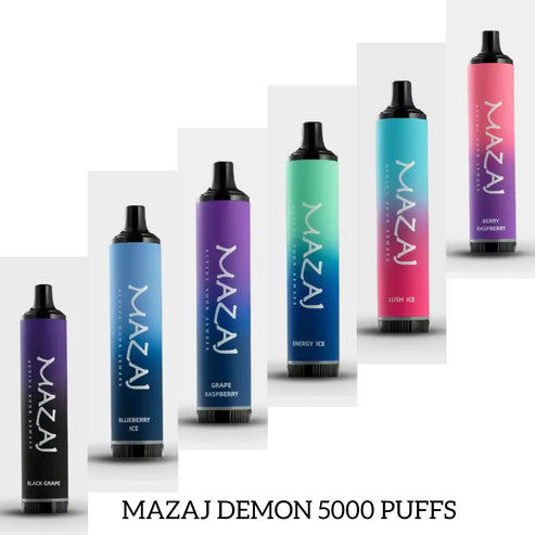 MAZAJ DEMON 5000 Puffs Disposable In Dubai UAE – Real Vape Dubai
